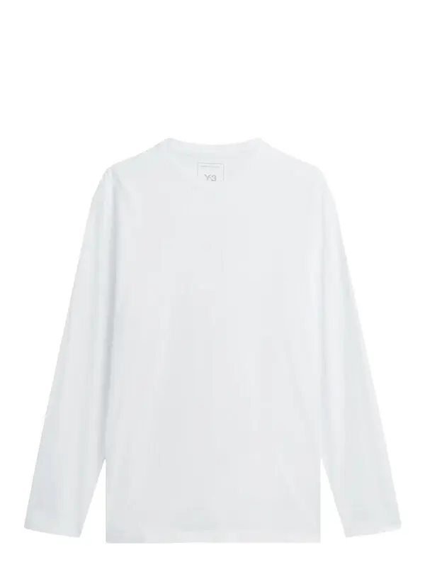 Adidas X Y-3 Gfx Long-sleeve Tee - White