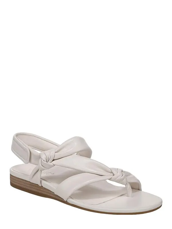 Vionic Geneva Strappy Sandal - Sea Salt Leather
