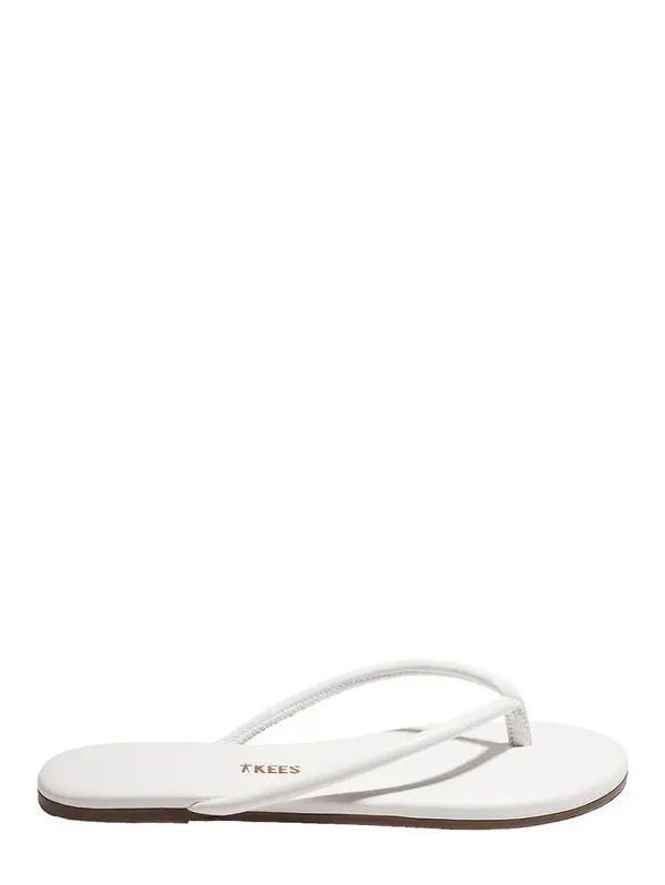 Tkees Lily Tubular Flip Flop - White