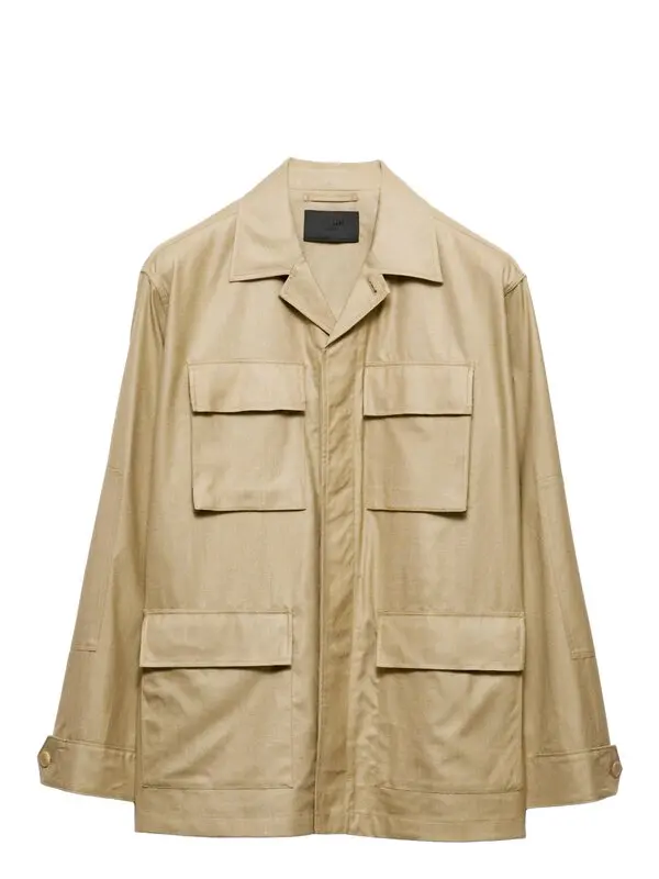 Prada Ilk Afari Jacket - Neutral
