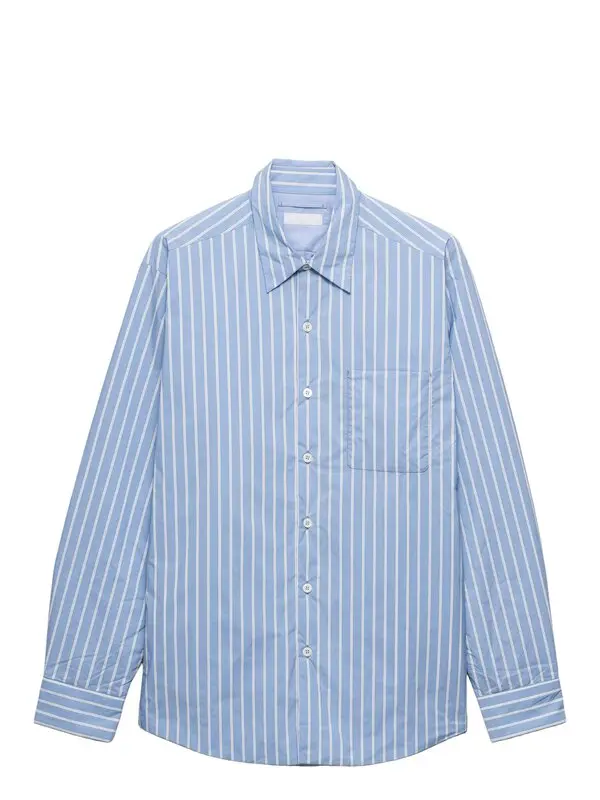 Prada Re-nylon Shirt - Light Blue