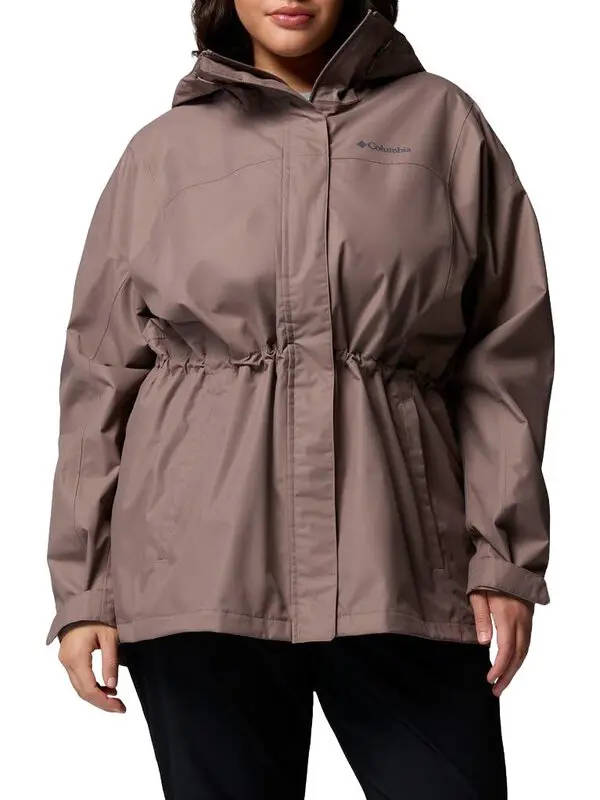Columbia Hikebound Ii Long Waterproof Jacket - Iron