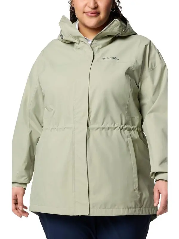 Columbia Hikebound Ii Long Waterproof Jacket - Safari