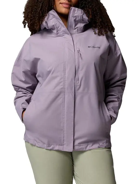 Columbia Hikebound Ii Waterproof Jacket - Shale Purple