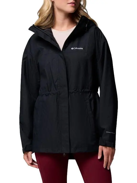 Columbia Hikebound Ii Long Waterproof Jacket - Black
