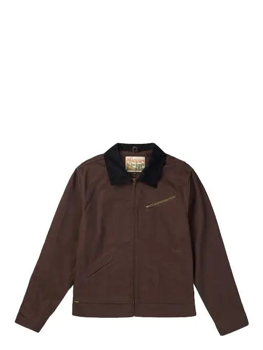 SEAGER CO Cotton Canvas Ranch Jacket - Espresso