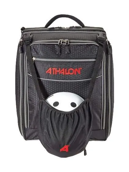 ATHALON Onboard Convertible Boot Bag - Black/silver