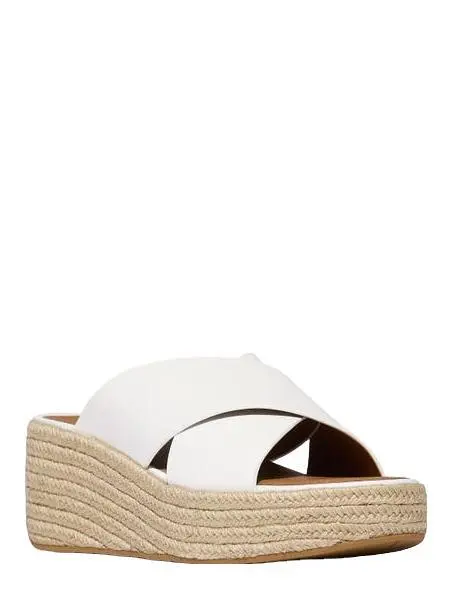 Fitflop Platfforms Espadrille Slides - Urban White