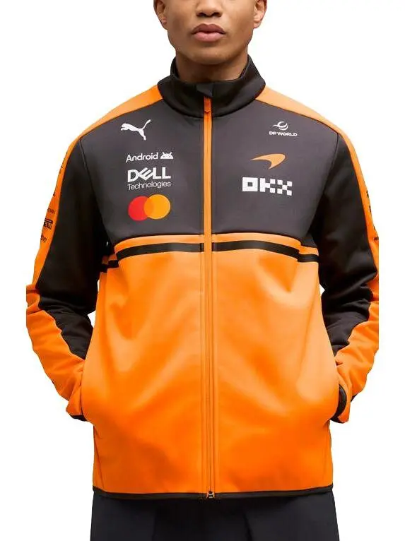 PUMA Mclaren Replica Softshell Jacket - Papaya