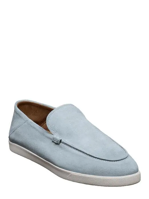Allen Edmonds Gino Loafer - Lightt Sky Blue Suede