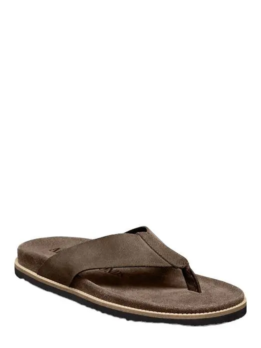 Allen Edmonds Sawgrass Flip Flop - Chocolate Suede