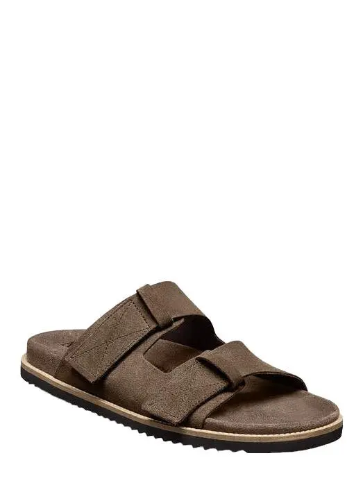 Allen Edmonds Seagrove Slide Sandal - Chocolate Suede