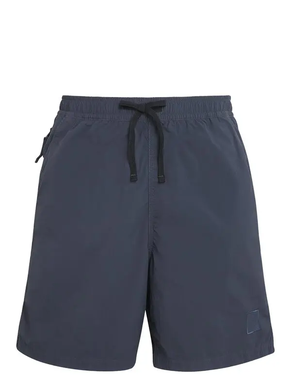 Stone Island Recycled Ghost Logo Shorts - Blue