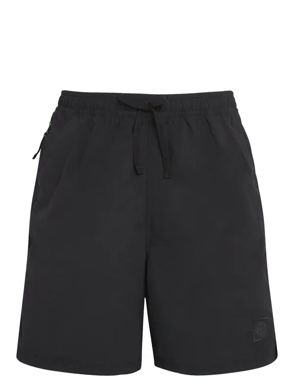 Stone Island Recycled Ghost Logo Shorts - Black