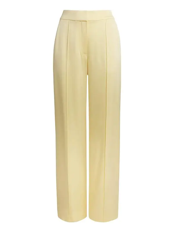 Simkhai Satin Kyra Trousers - Yellow
