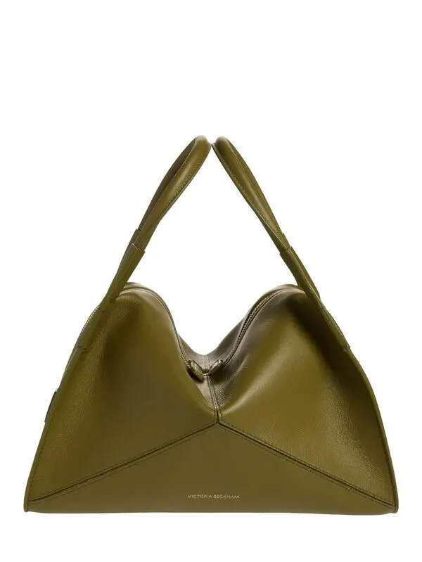 Victoria Beckham The Plié Top Handle Bag - Cactus Green