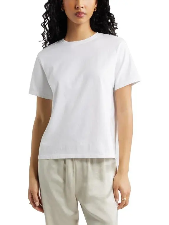 OPEN EDIT Boyfriend T-shirt - White