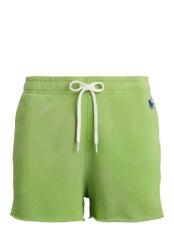 Polo Ralph Lauren Polo Pony-embroidered Drawstring-waist Shorts - Green