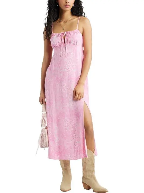 Bp. Paisley Print Sundress - Pink Paisley Patch