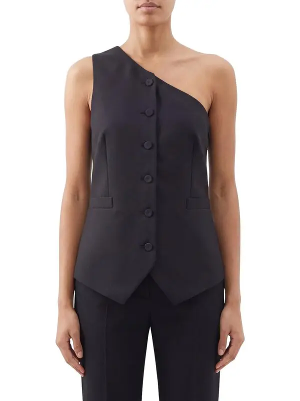 Federica Tosi Waistcoat - Black