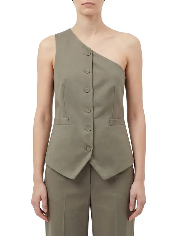 Federica Tosi Waistcoat - Green
