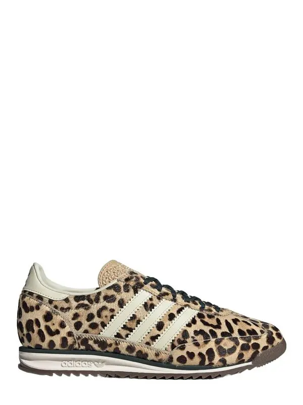 ADIDAS ORIGINALS Sl 72 Og Animal Print Pony Hair Sneakers - Brown