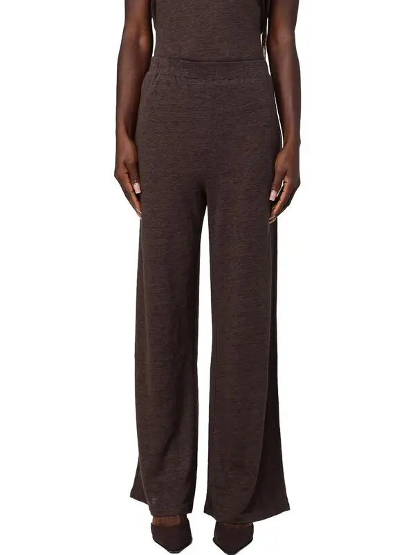 KANGRA Linen Trousers - Coffee