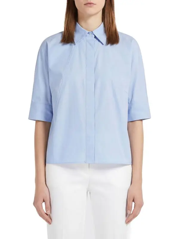 SEMICOUTURE Shirt - Blue