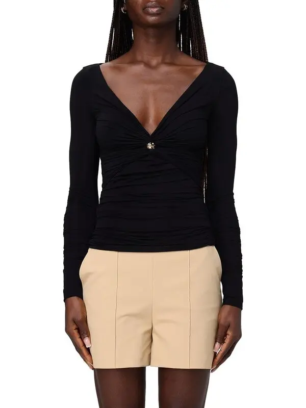 Elisabetta Franchi Top - Black
