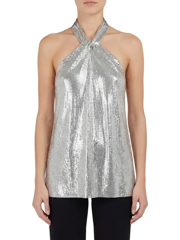 Rabanne Top - Silver