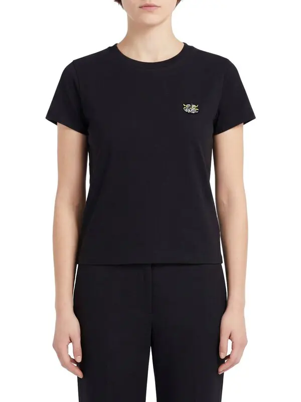 Kenzo Embroidered Logo T-shirt - Black