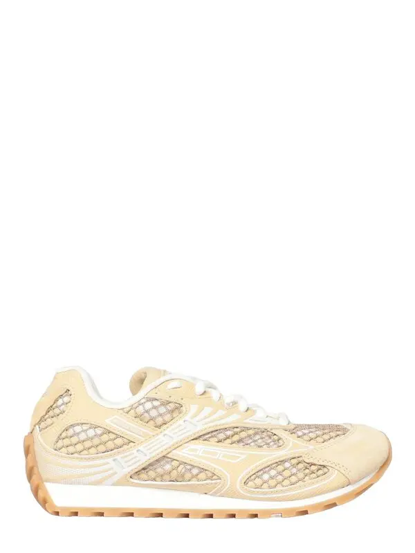 Bottega Veneta Lace-up Sneakers - Beige