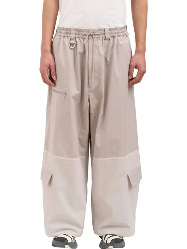 Y3 Wide-leg Pants - Yellow Cream