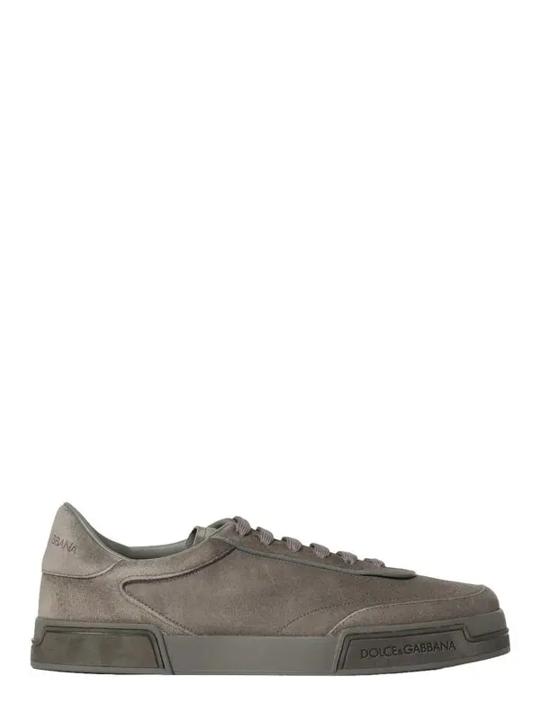 Dolce & Gabbana Portofino Light Suede Sneakers - Grey
