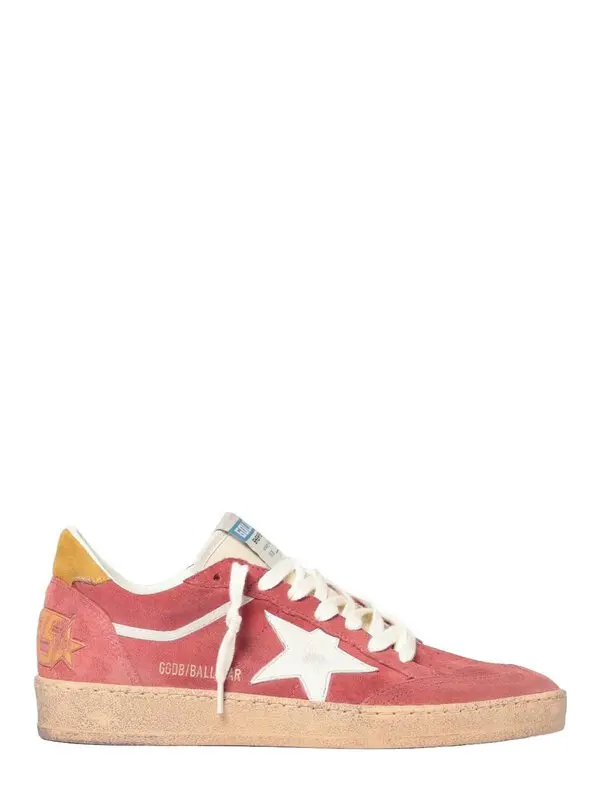 GOLDEN GOOSE Lace Up Sneakers - Red