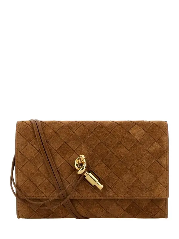 Bottega Veneta Crossbody Bag - Amber