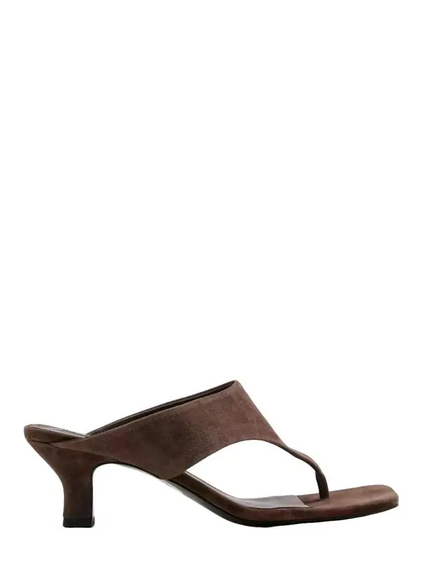Senso Pearle I Square-toe Thong Sandals - Brown