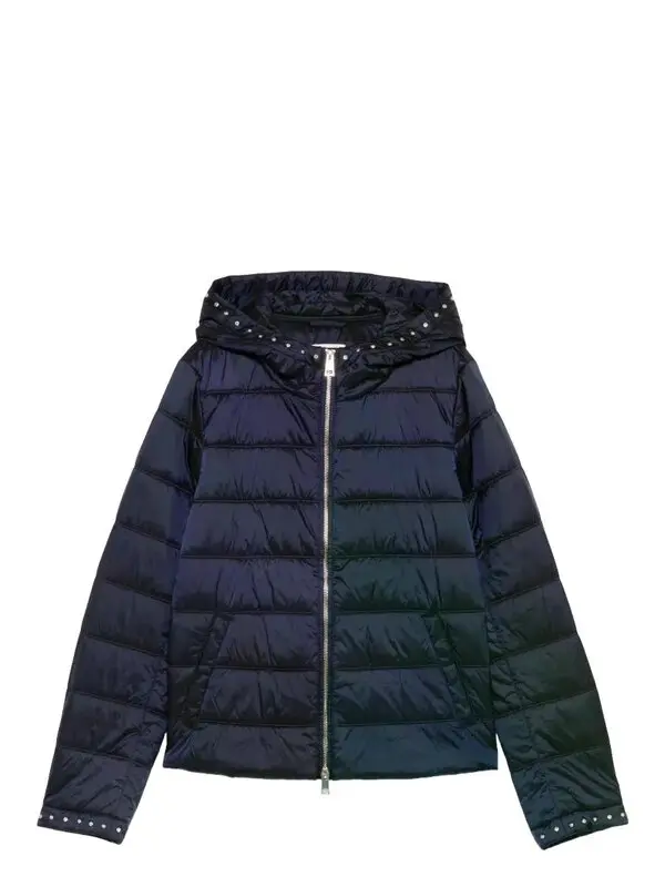 Liu Jo Hooded Puffer Jacket - Blue