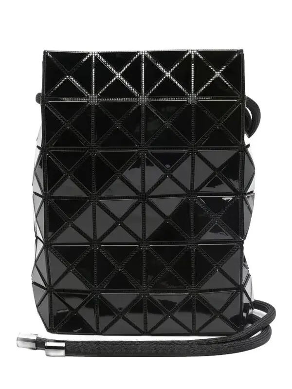 Issey Miyake Geometric Drawstring Bucket Bag - Black
