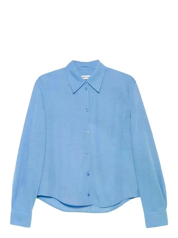 LOW CLASSIC Buttoned Shirt - Blue