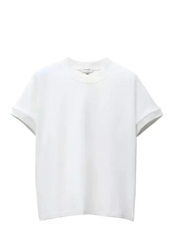Versace Ribbed Crewneck T-shirt - White