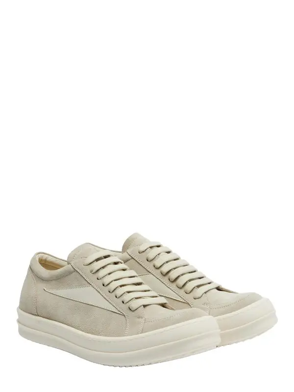 Rick Owens Vintage Suede Sneakers - Grey