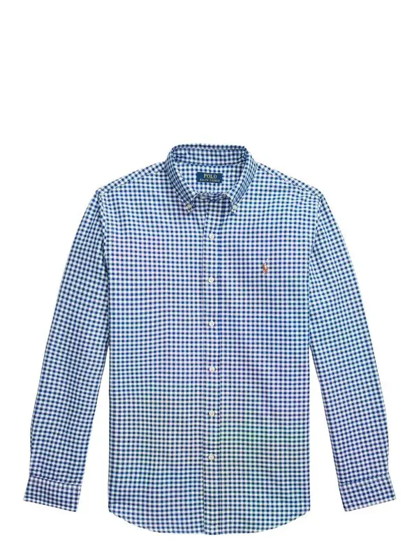 Polo Ralph Lauren Checked-pattern Shirt - Blue