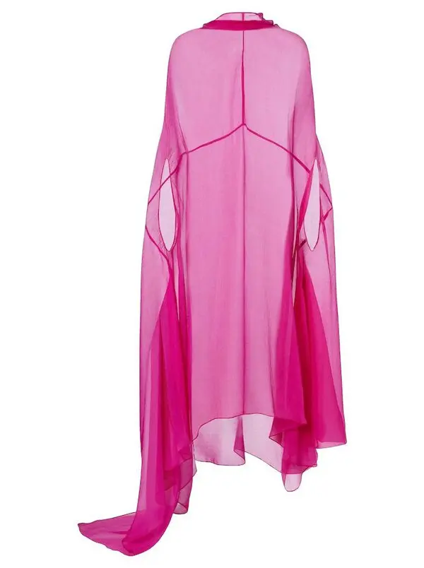 Dries Van Noten Silk Gown - Pink