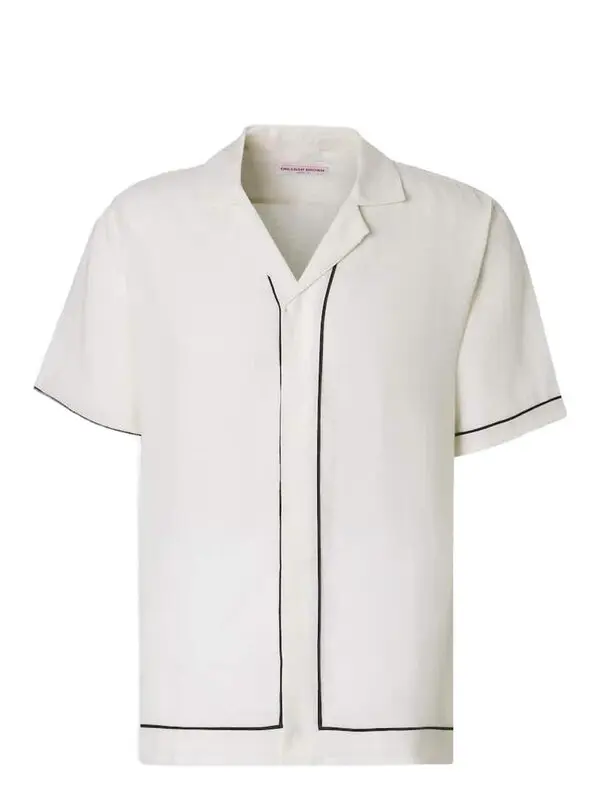 Orlebar Brown Linen Shirt - White