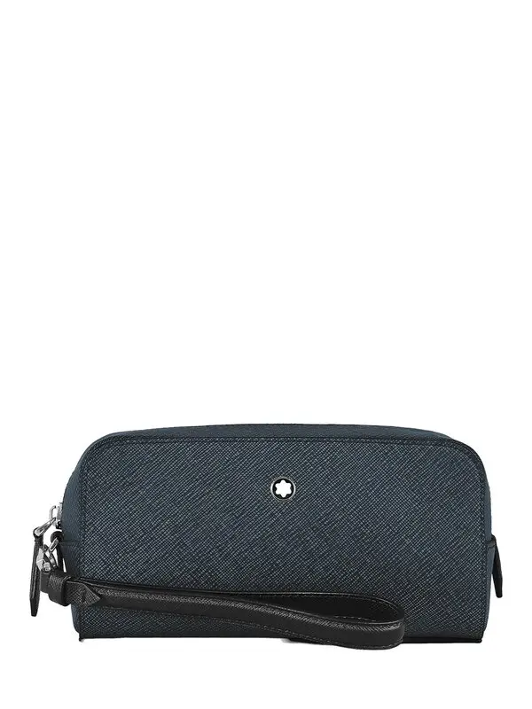 Montblanc Sartorial Small Toiletry Pouch - Tweed Blue