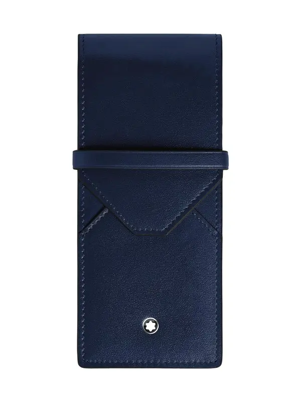 Montblanc Meisterstück 3-pen Pouch - Ink Blue
