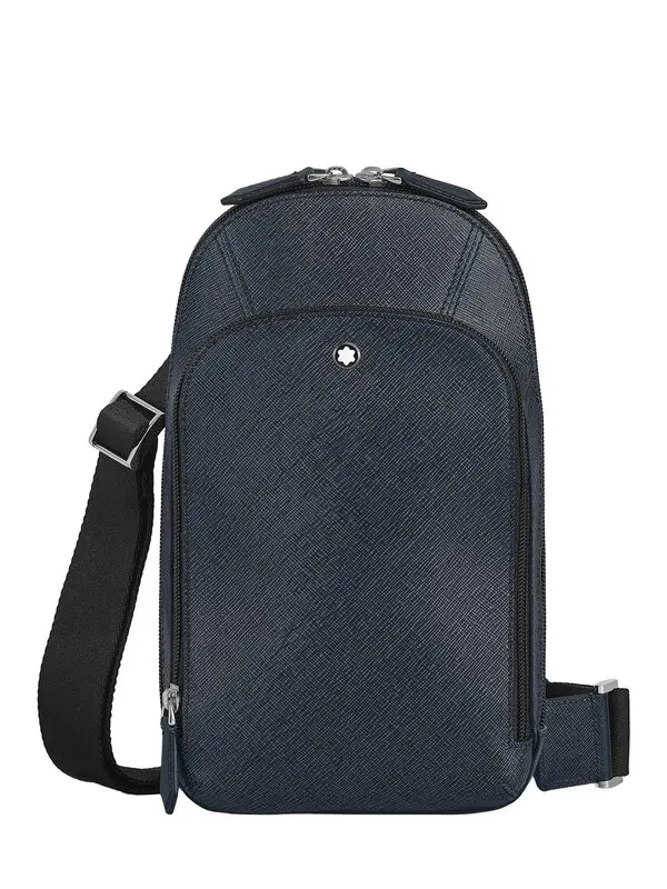 Montblanc Sartorial Sling Bag - Tweed Blue