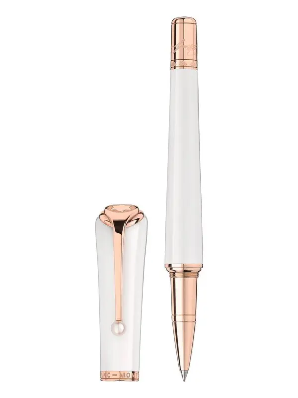 Montblanc Marilyn Monroe Special Edition Pearl Rollerball - White