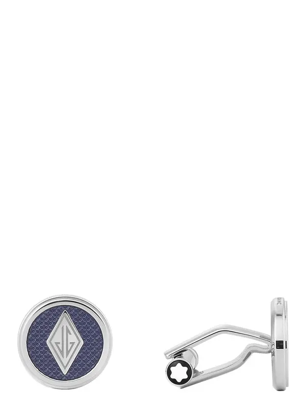 Montblanc Great Characters Homage To The Great Gatsby Cufflinks - Blue